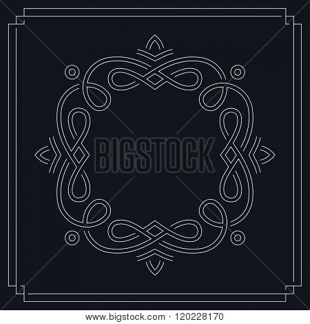 Vector y foto Vintage Outline (prueba gratis) | Bigstock