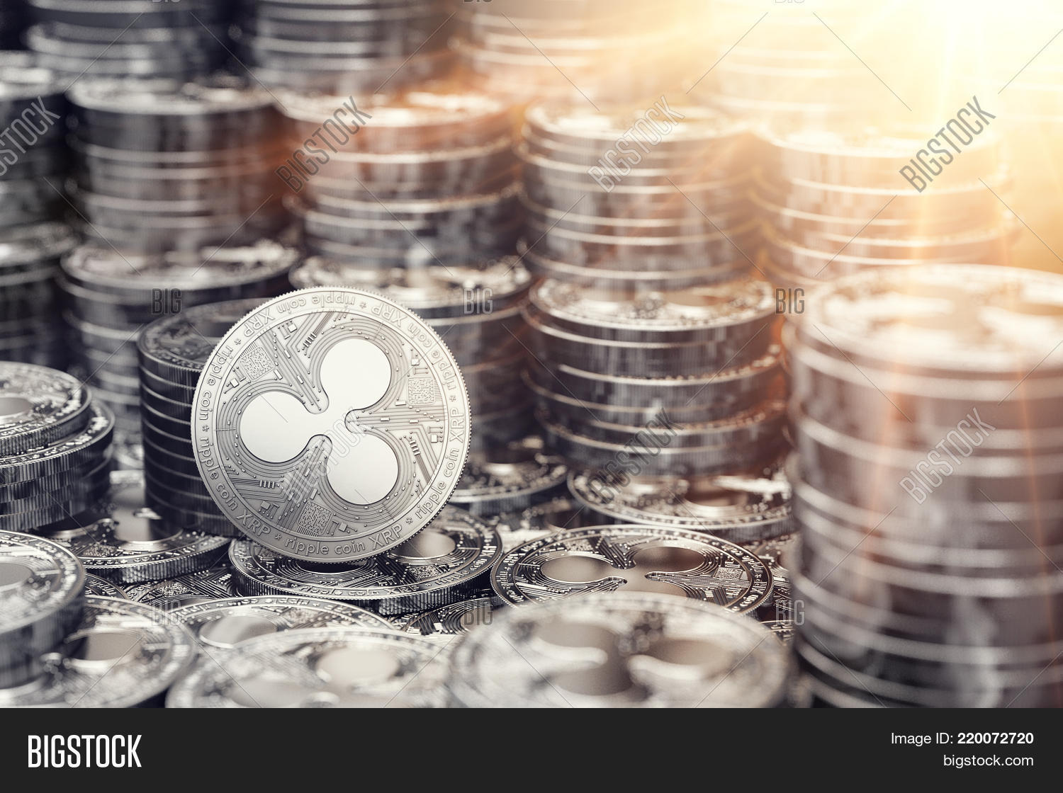Silver Ripple Coin Image & Photo (Free Trial) | Bigstock