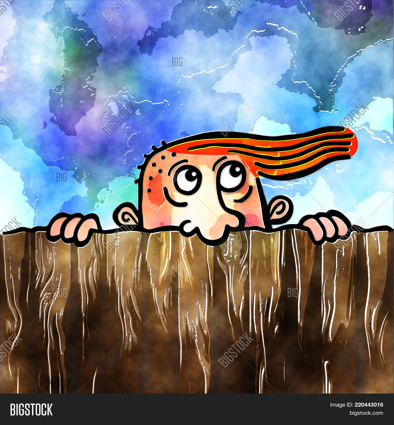 Funny Cartoon Doodle Image & Photo (Free Trial) | Bigstock