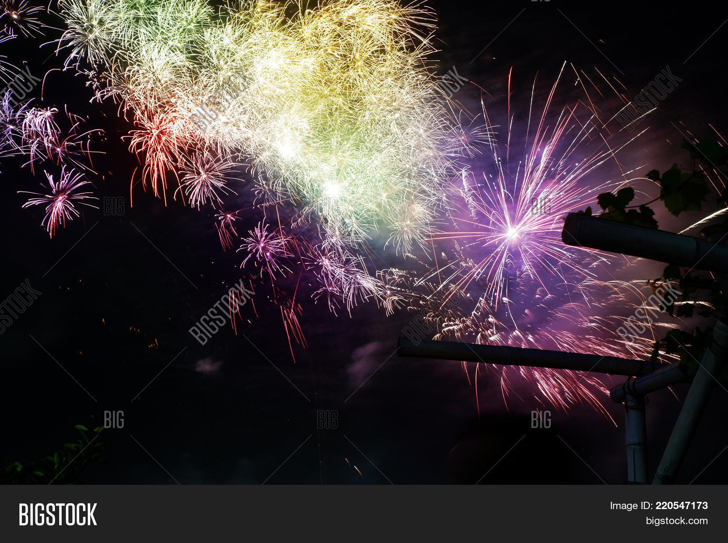 Amazing Fireworks, Image & Photo (Free Trial) | Bigstock