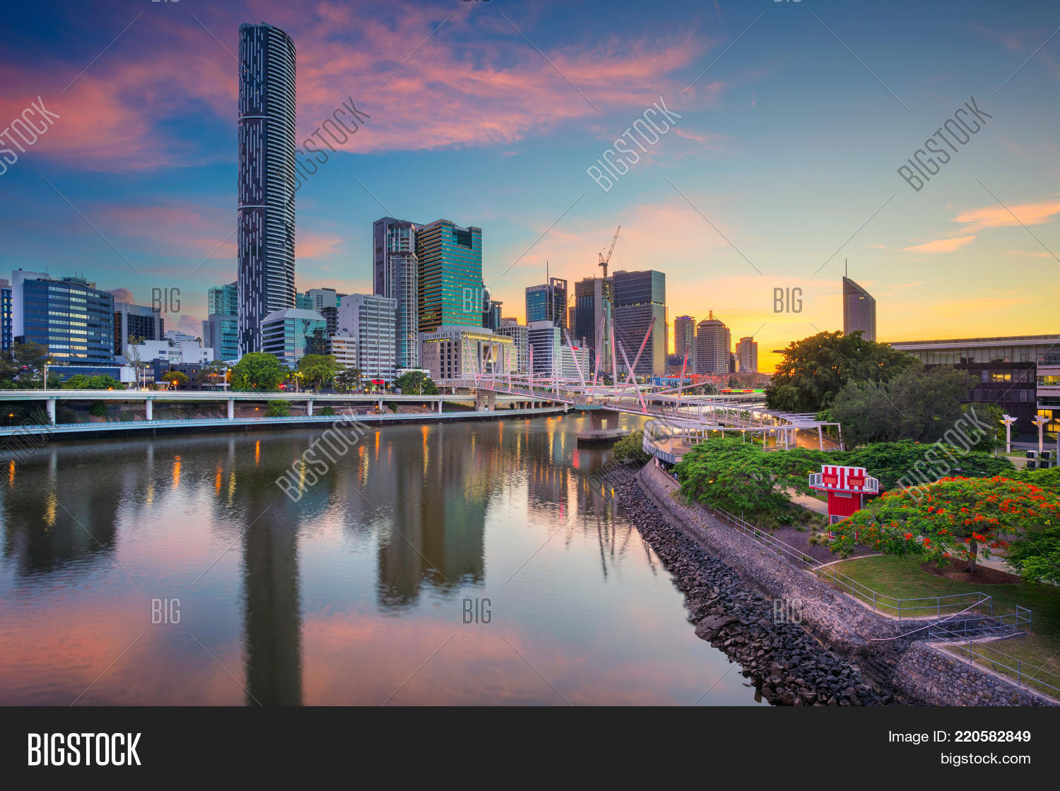 Brisbane. Cityscape Image & Photo (Free Trial) | Bigstock