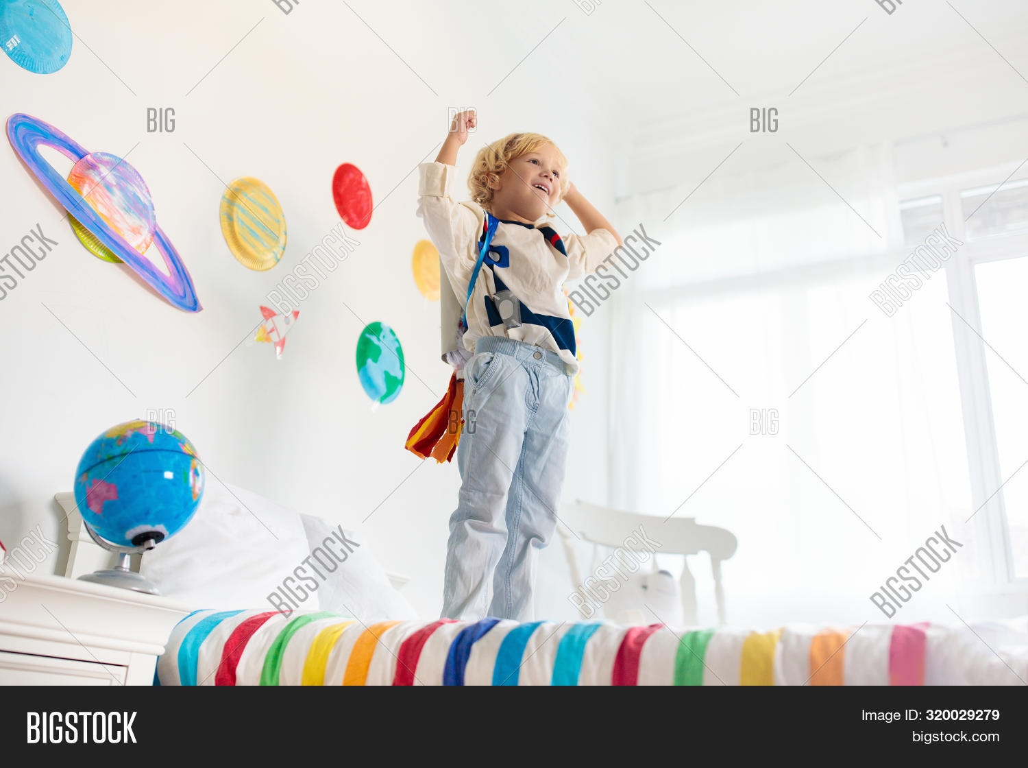 Kids Play Astronaut. Image & Photo (Free Trial) | Bigstock