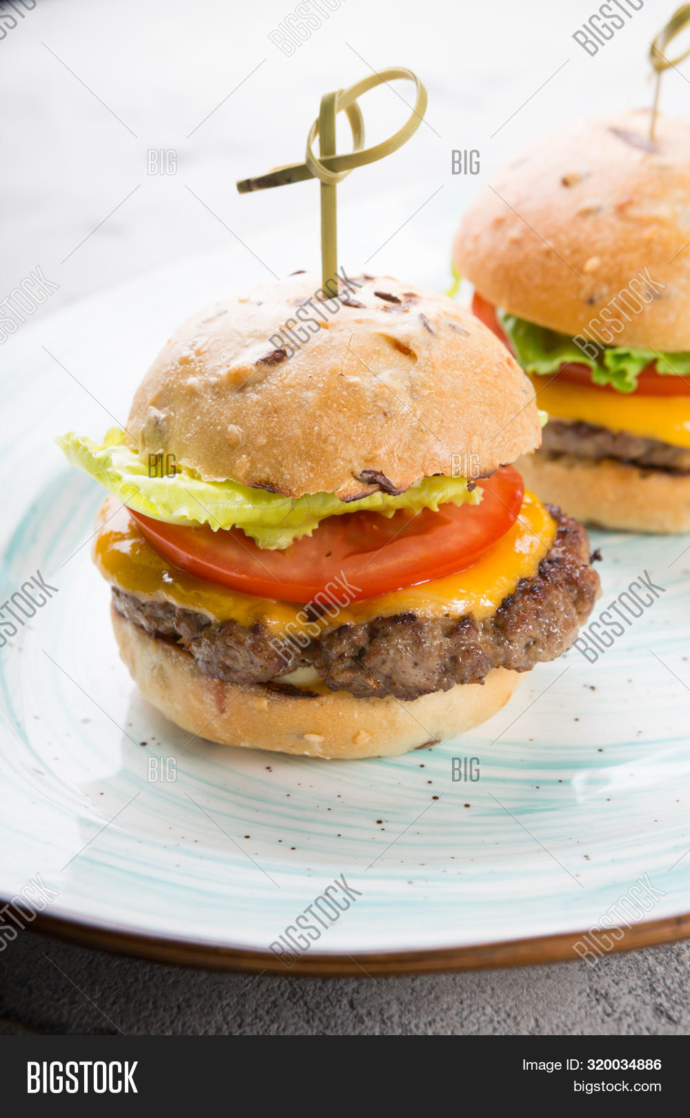 Elegant Mini Burgers Image & Photo (Free Trial) | Bigstock
