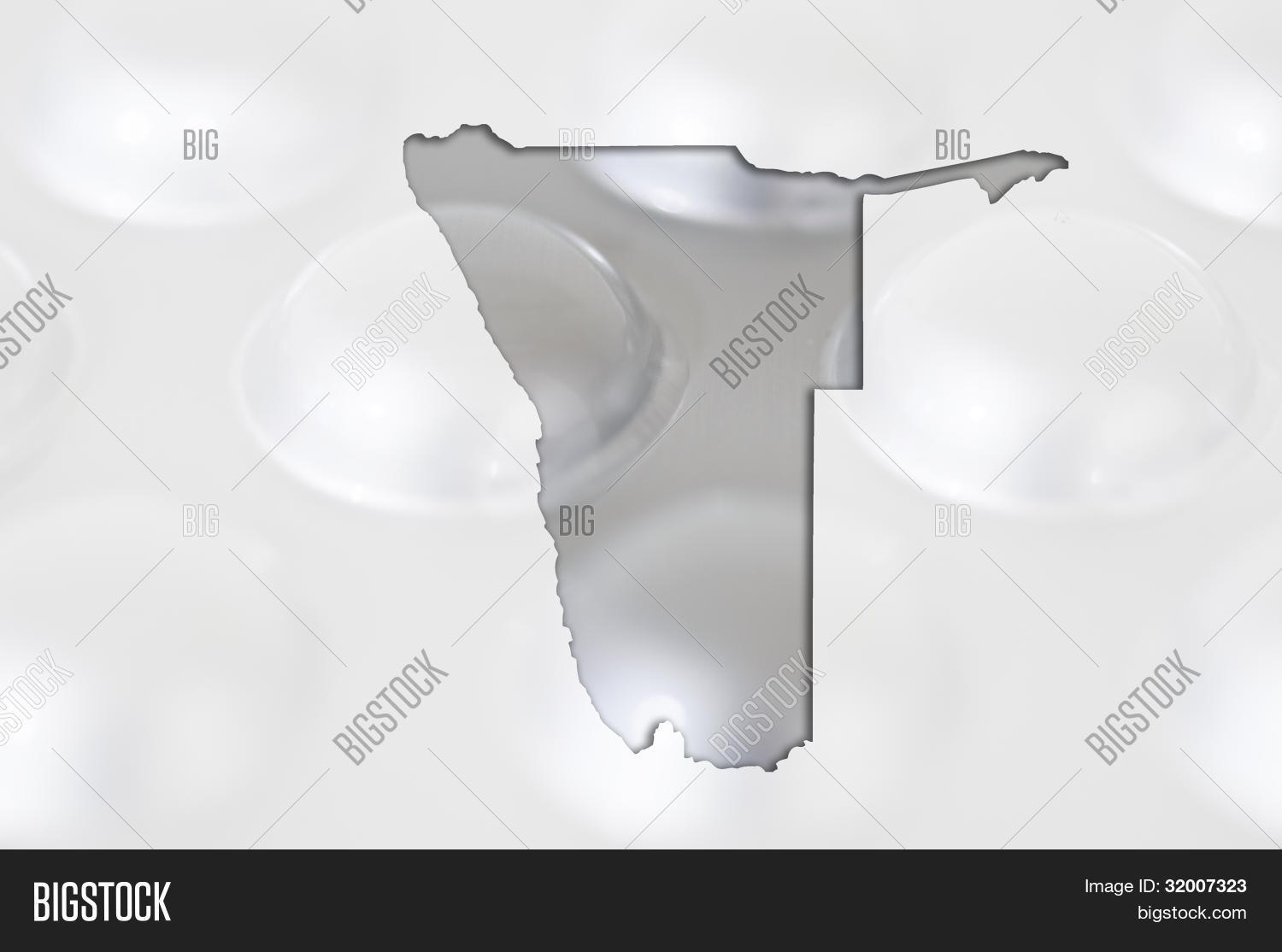 Outline Map Namibia Image & Photo (Free Trial) | Bigstock