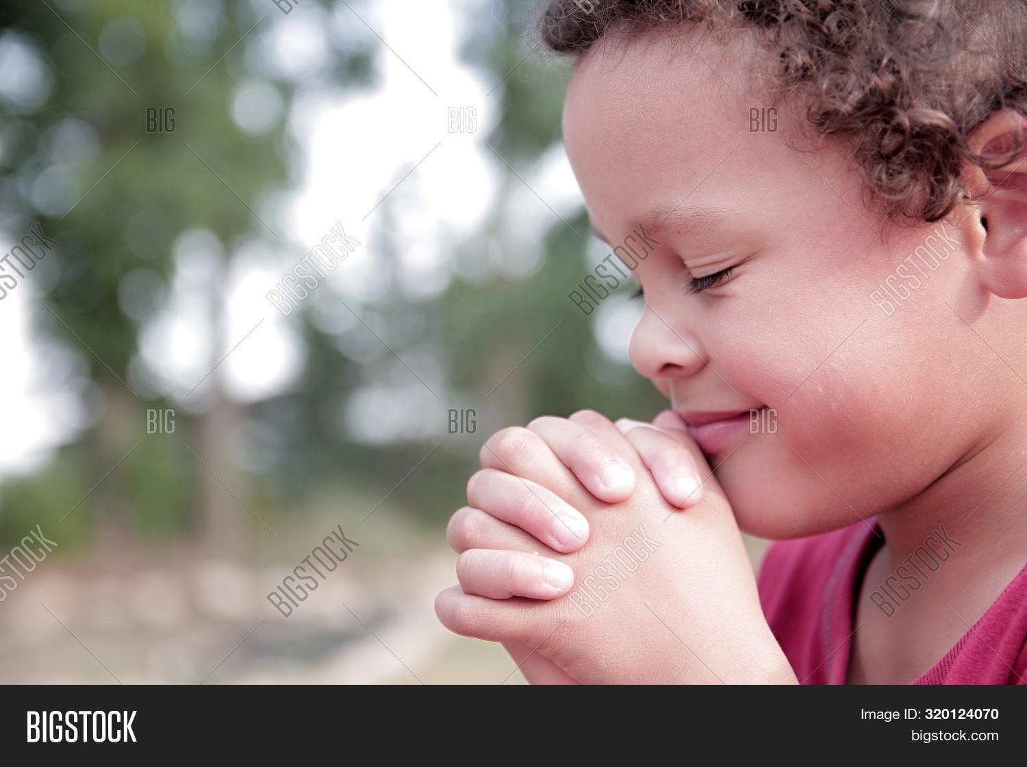 Boy Praying God Stock Image & Photo (Free Trial) | Bigstock