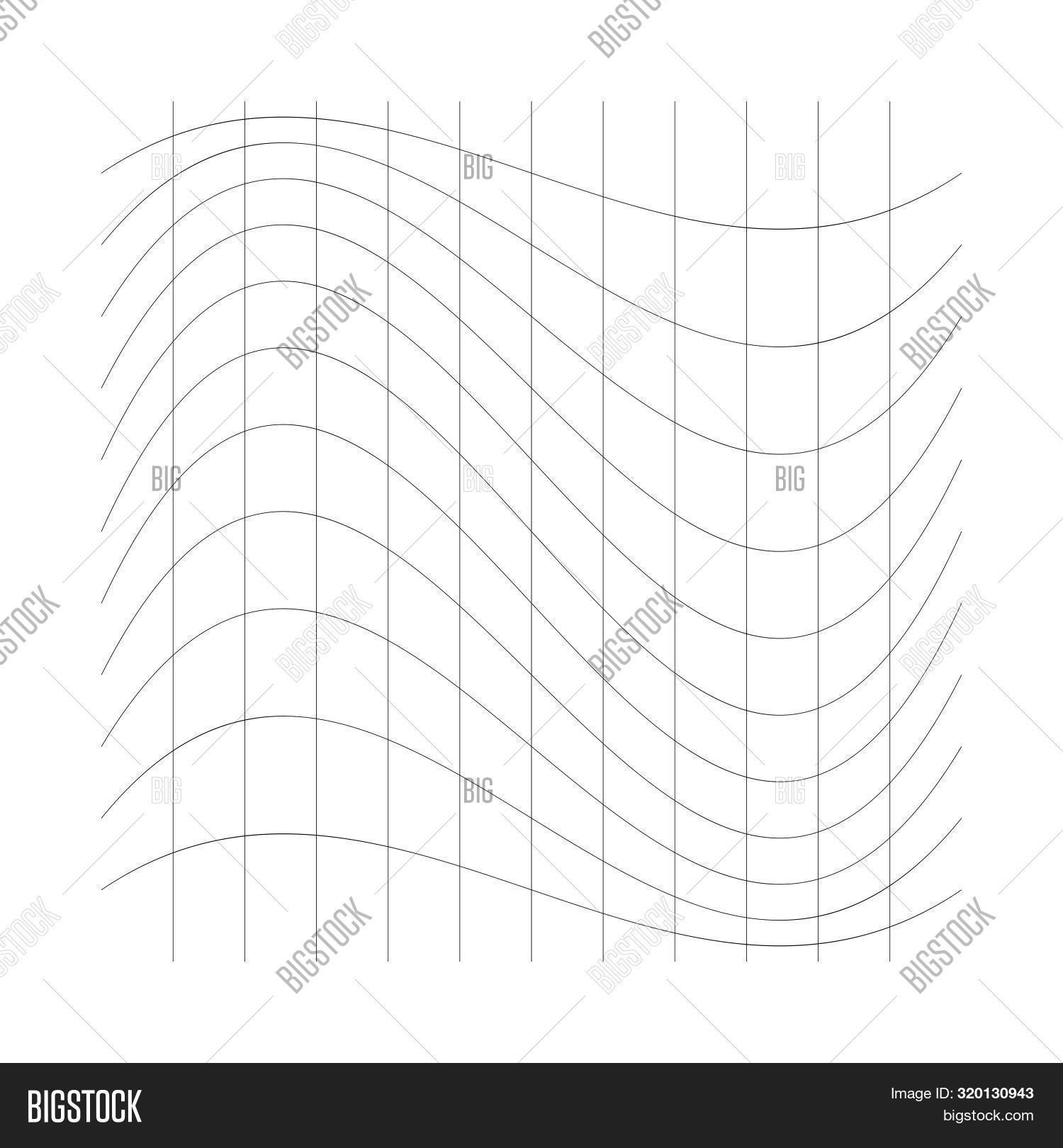Wavy, Waving Grid, Vector & Photo (Free Trial) | Bigstock