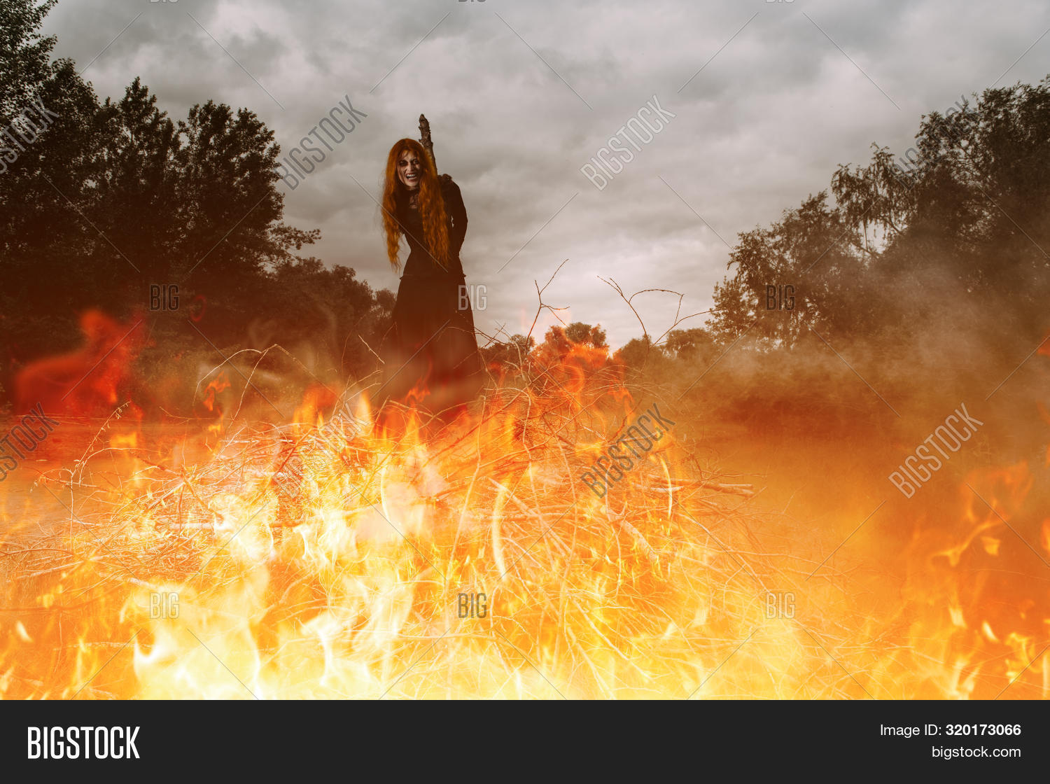 Portrait Angry Witch Image & Photo (Free Trial) | Bigstock