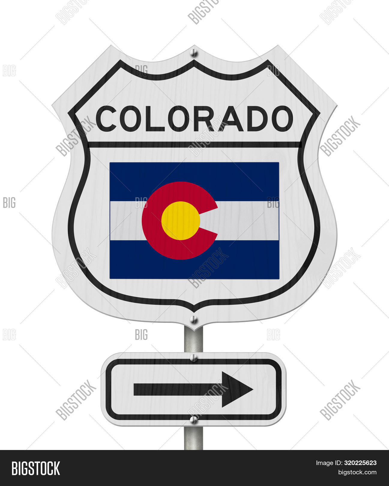 Colorado Map State Image & Photo (Free Trial) | Bigstock