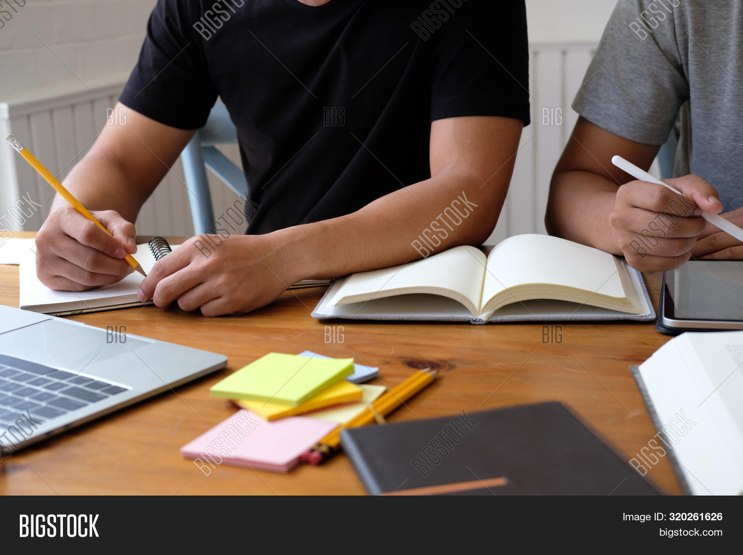 Man Studying Graphic Image & Photo (Free Trial) | Bigstock