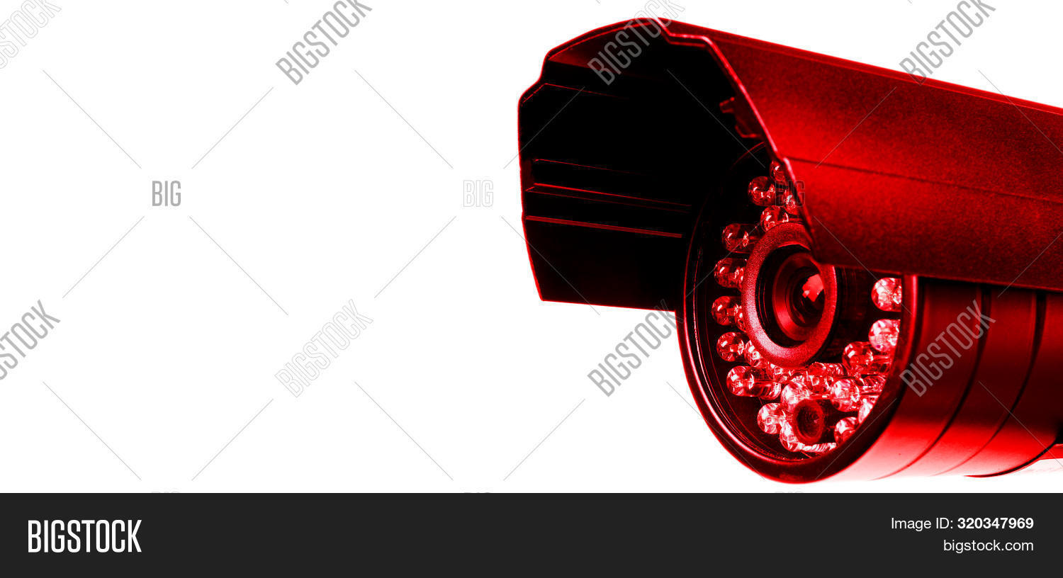 Red Cctv Security Image & Photo (Free Trial) | Bigstock