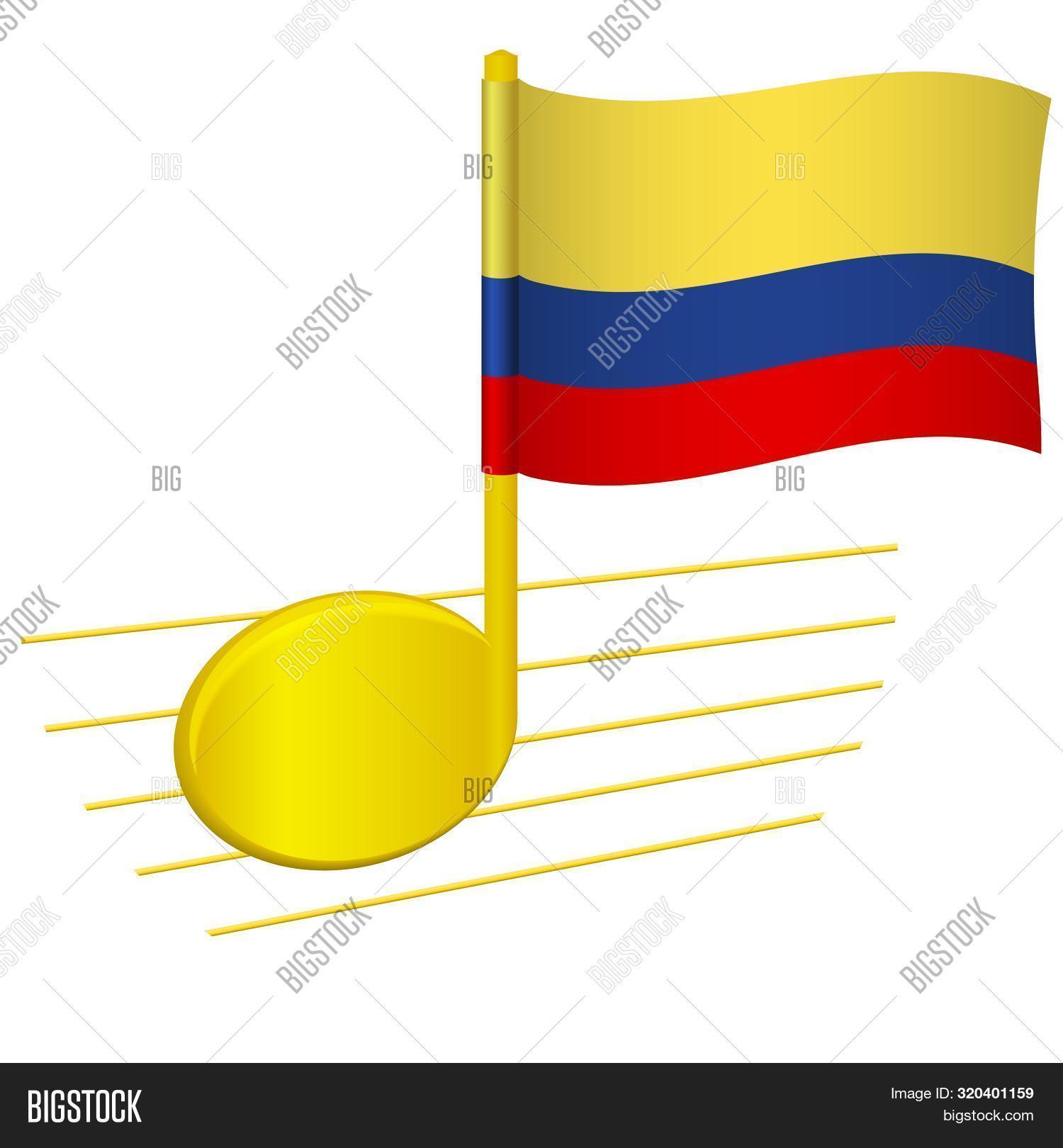 Colombia Flag Musical Image & Photo (Free Trial) | Bigstock