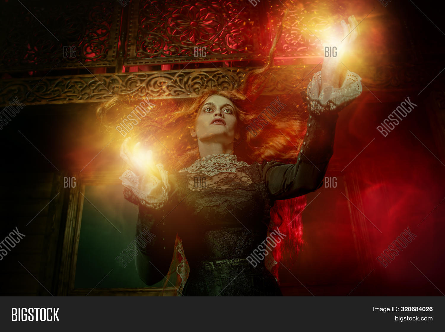 Portrait Redhead Scary Image & Photo (Free Trial) | Bigstock