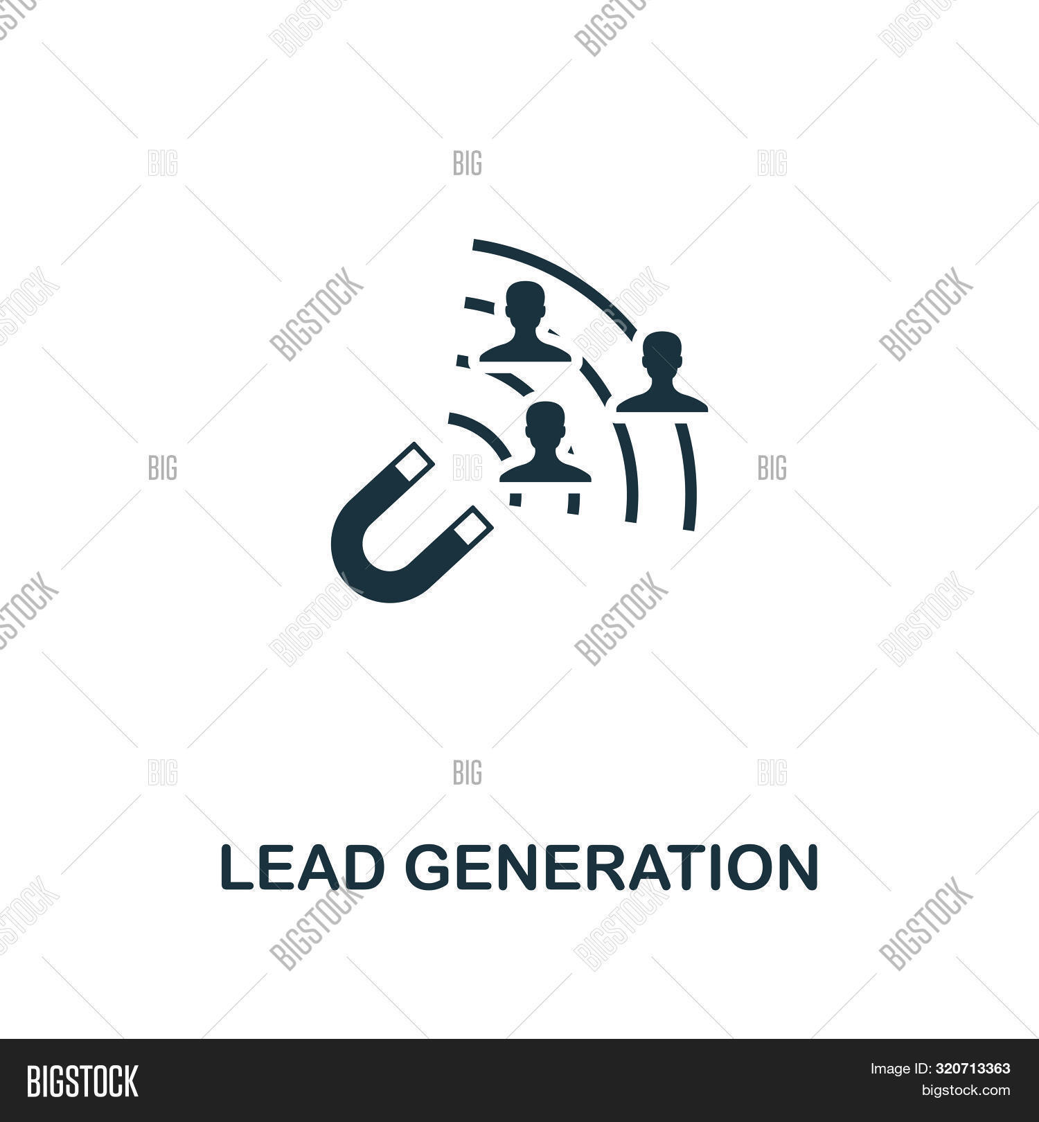 Lead Generation Icon. Image & Photo (Free Trial) | Bigstock