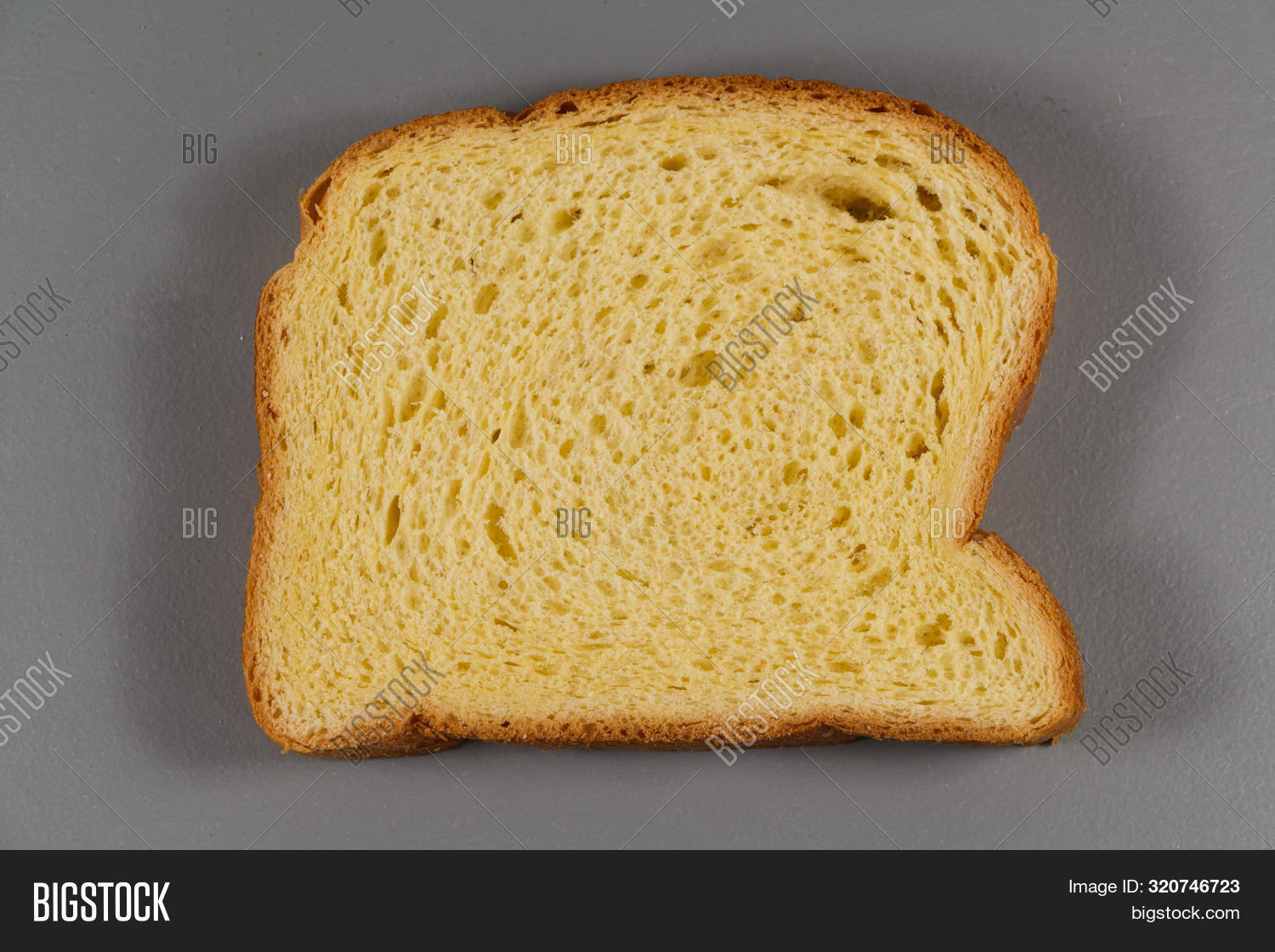 One Slice Brioche On Image & Photo (Free Trial) | Bigstock
