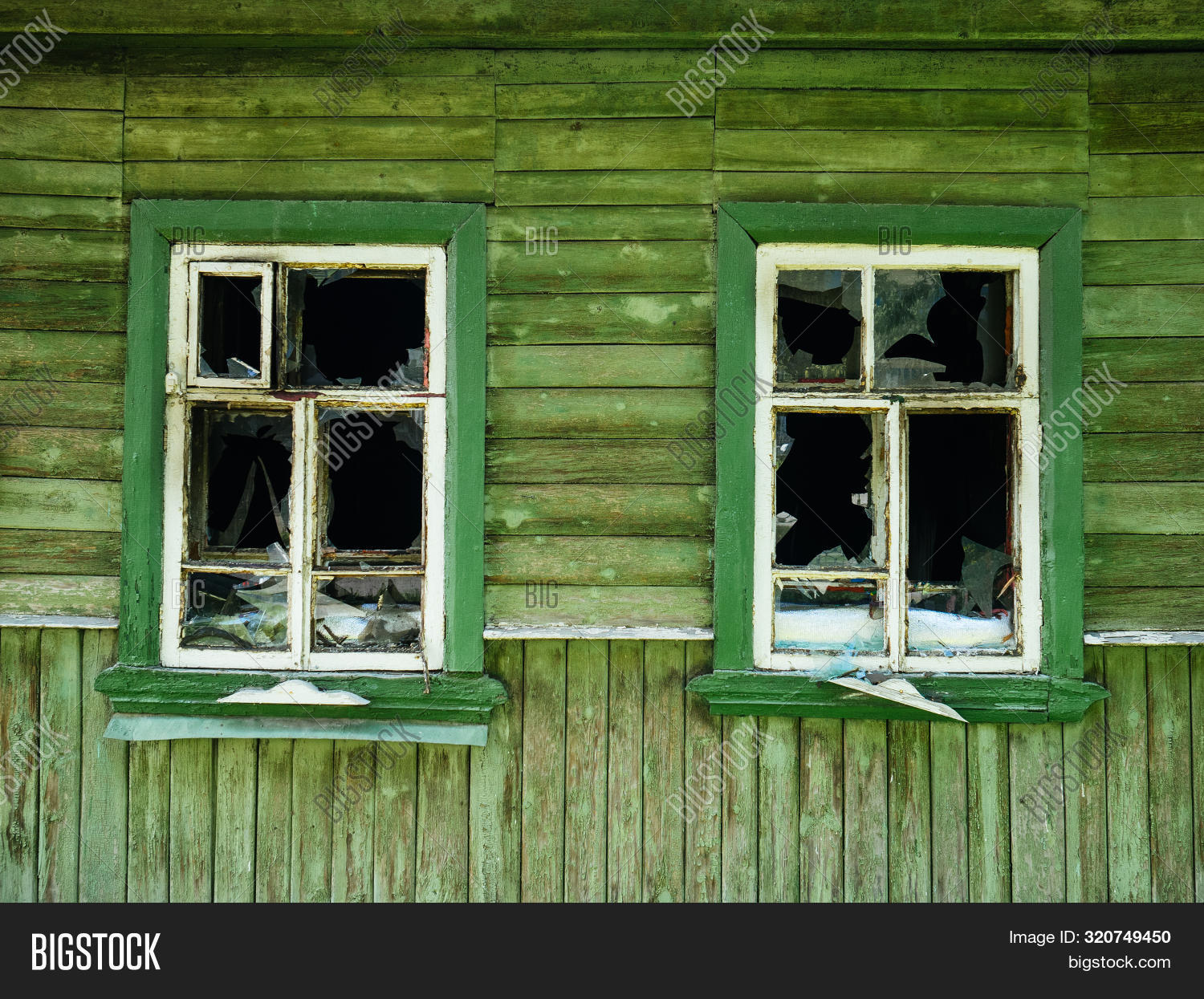 Two Shattered Windows Image & Photo (Free Trial) | Bigstock