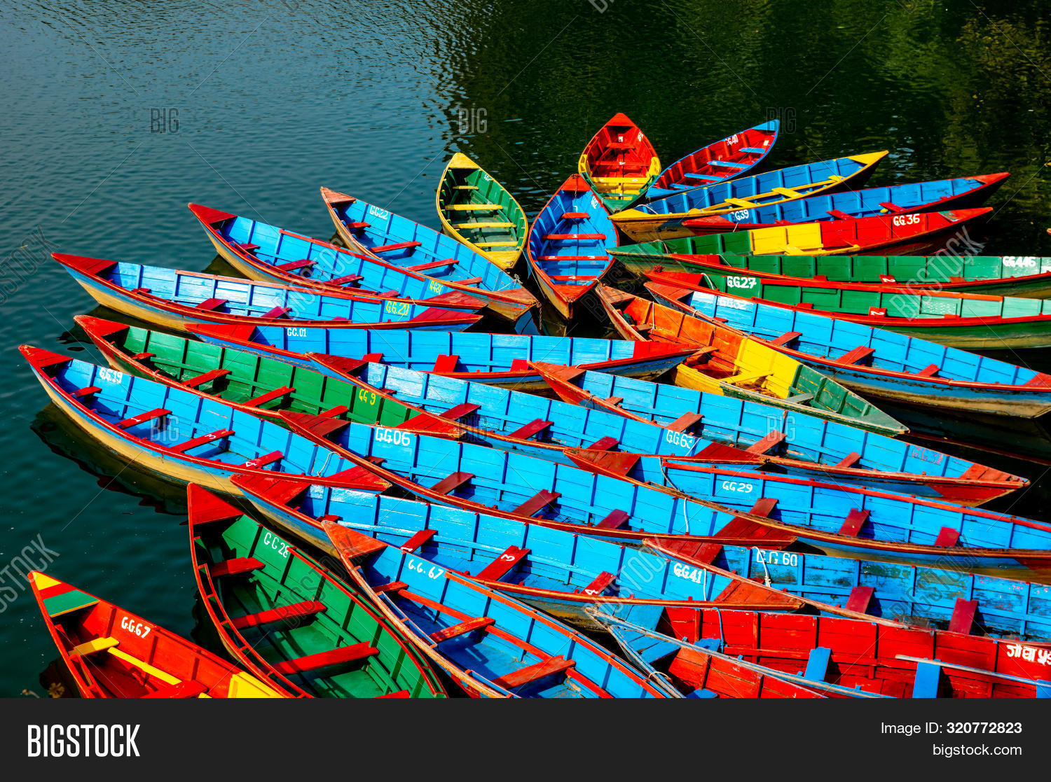 Colorful Rowboats On Image & Photo (Free Trial) | Bigstock
