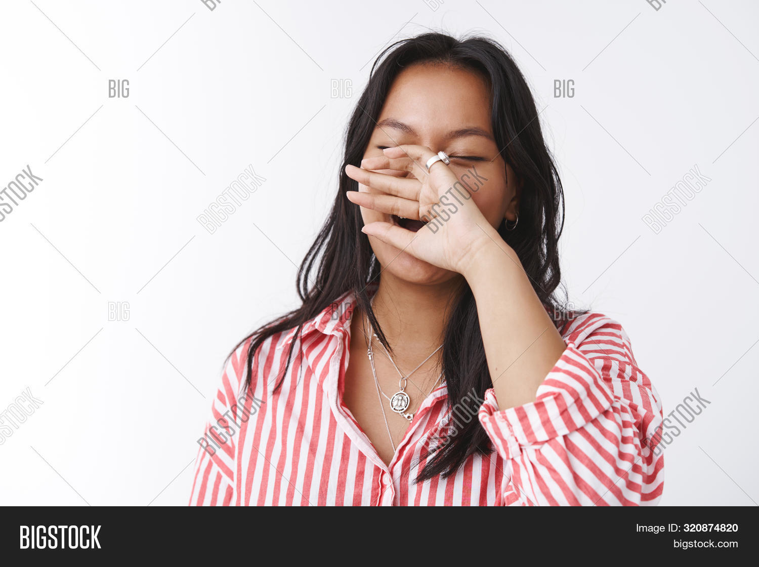 Girl Chocking Laugh Image & Photo (Free Trial) | Bigstock