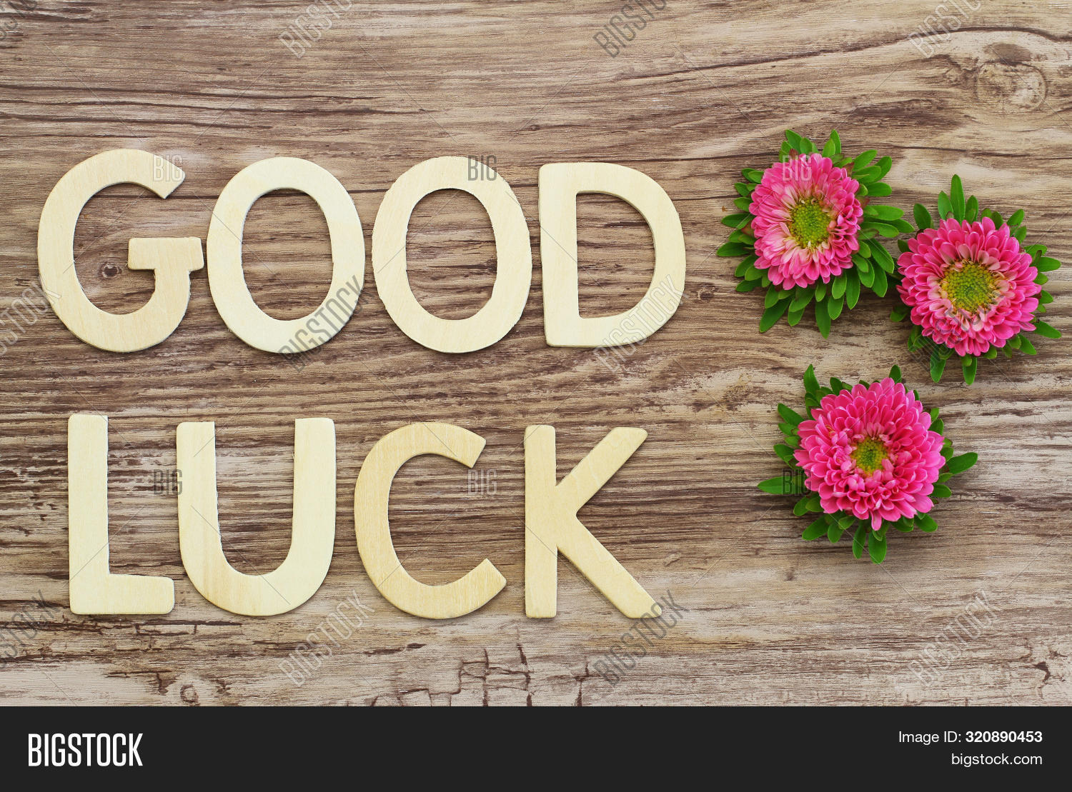 Imagen y foto Good Luck Written (prueba gratis) | Bigstock