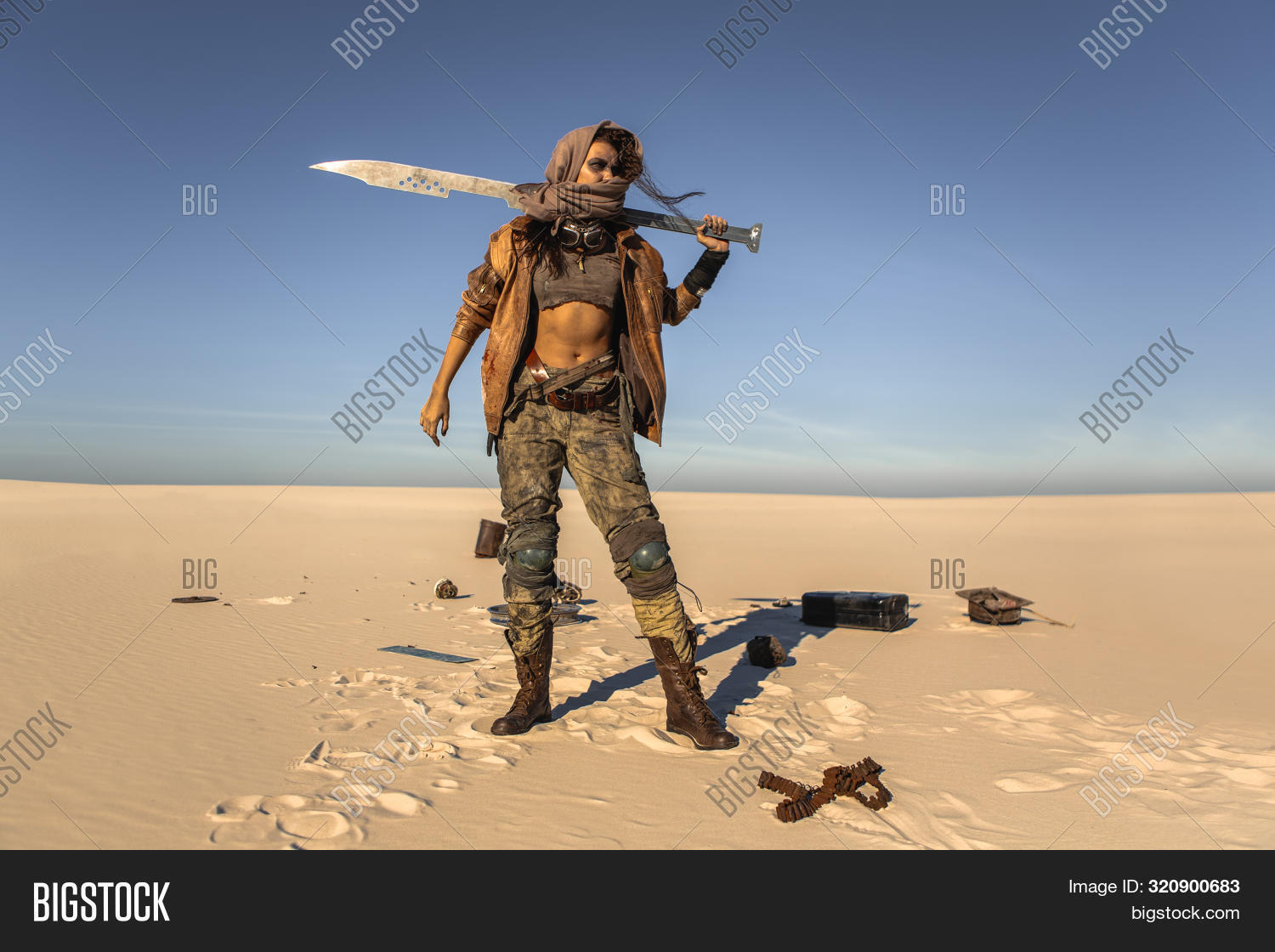 Post-apocalyptic Woman Image & Photo (Free Trial) | Bigstock