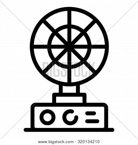 Table Fan Icon. Vector & Photo (Free Trial) | Bigstock