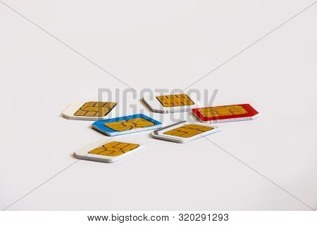 Many Cellphone Sim Image & Photo (Free Trial) | Bigstock