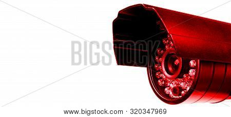 Red Cctv Security Image & Photo (Free Trial) | Bigstock