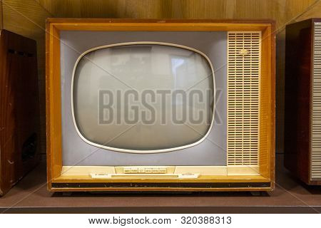 Vintage Television Old Image & Photo (Free Trial) | Bigstock