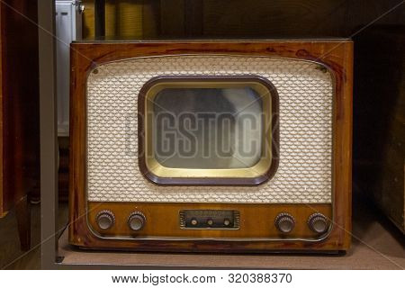 Vintage Television Old Image & Photo (Free Trial) | Bigstock
