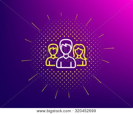 Group Line Icon. Vector & Photo (Free Trial) | Bigstock