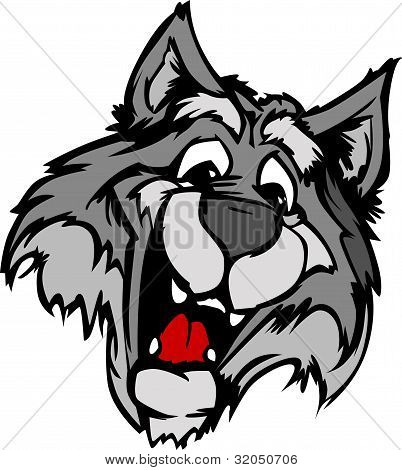 Smiling Cartoon Wolf Vector & Photo (Free Trial) | Bigstock