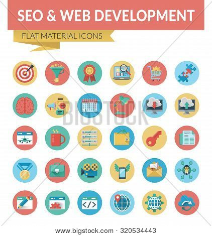 Seo Web Development. Vector & Photo (Free Trial) | Bigstock