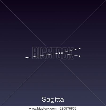 Sagitta Constellation Vector & Photo (Free Trial) | Bigstock