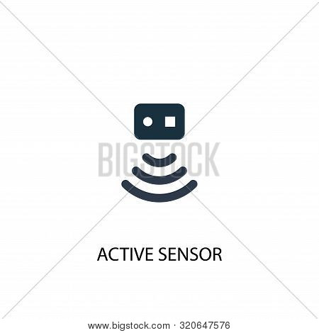 Active Sensor Icon. Vector & Photo (Free Trial) | Bigstock