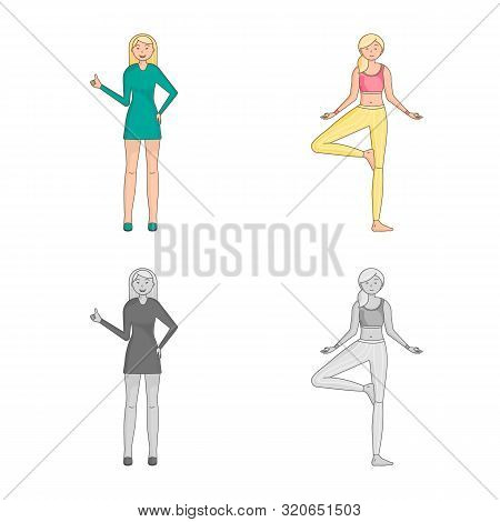 Vector Design Posture Vector & Photo (Free Trial) | Bigstock