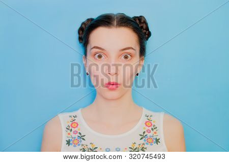 Funny Cute Girl On Image & Photo (Free Trial) | Bigstock
