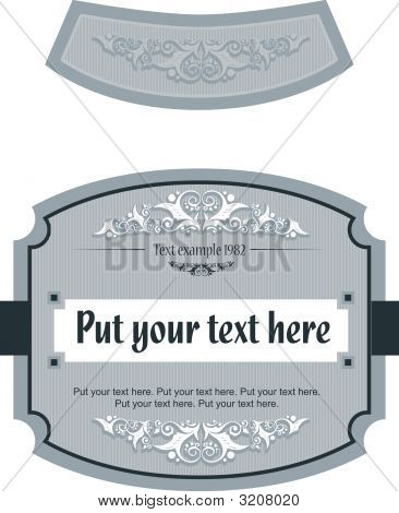 Fancy Label Vector & Photo (Free Trial) | Bigstock