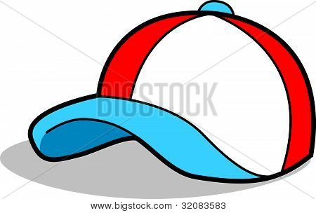 Cartoon Baseball Cap Vector & Photo (Free Trial) | Bigstock