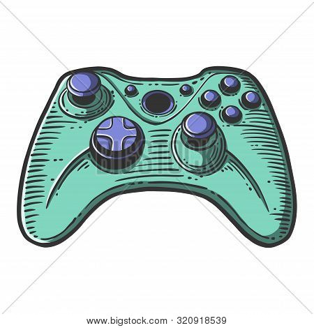 Gamepad. Vector Vector & Photo (Free Trial) | Bigstock