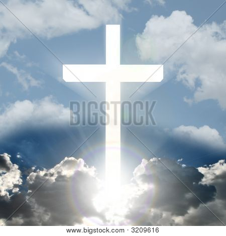 Bright Cross Beaming Image & Photo (Free Trial) | Bigstock