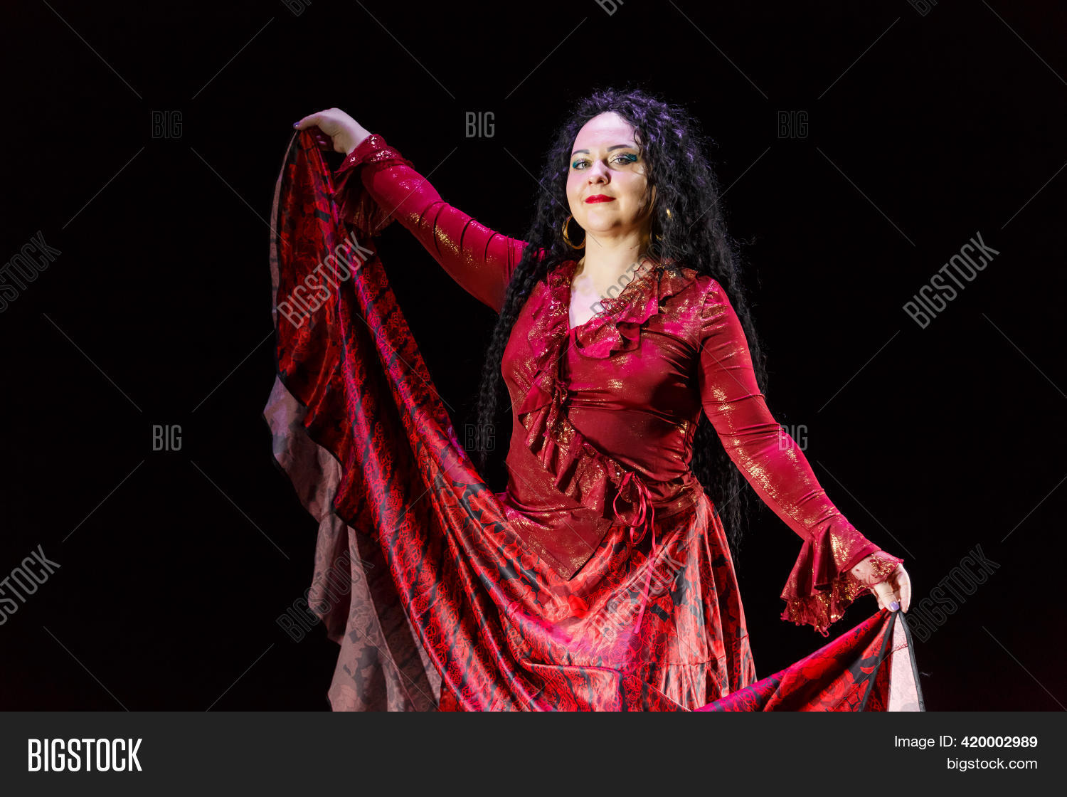 Gypsy Woman Barefoot Image & Photo (Free Trial) | Bigstock