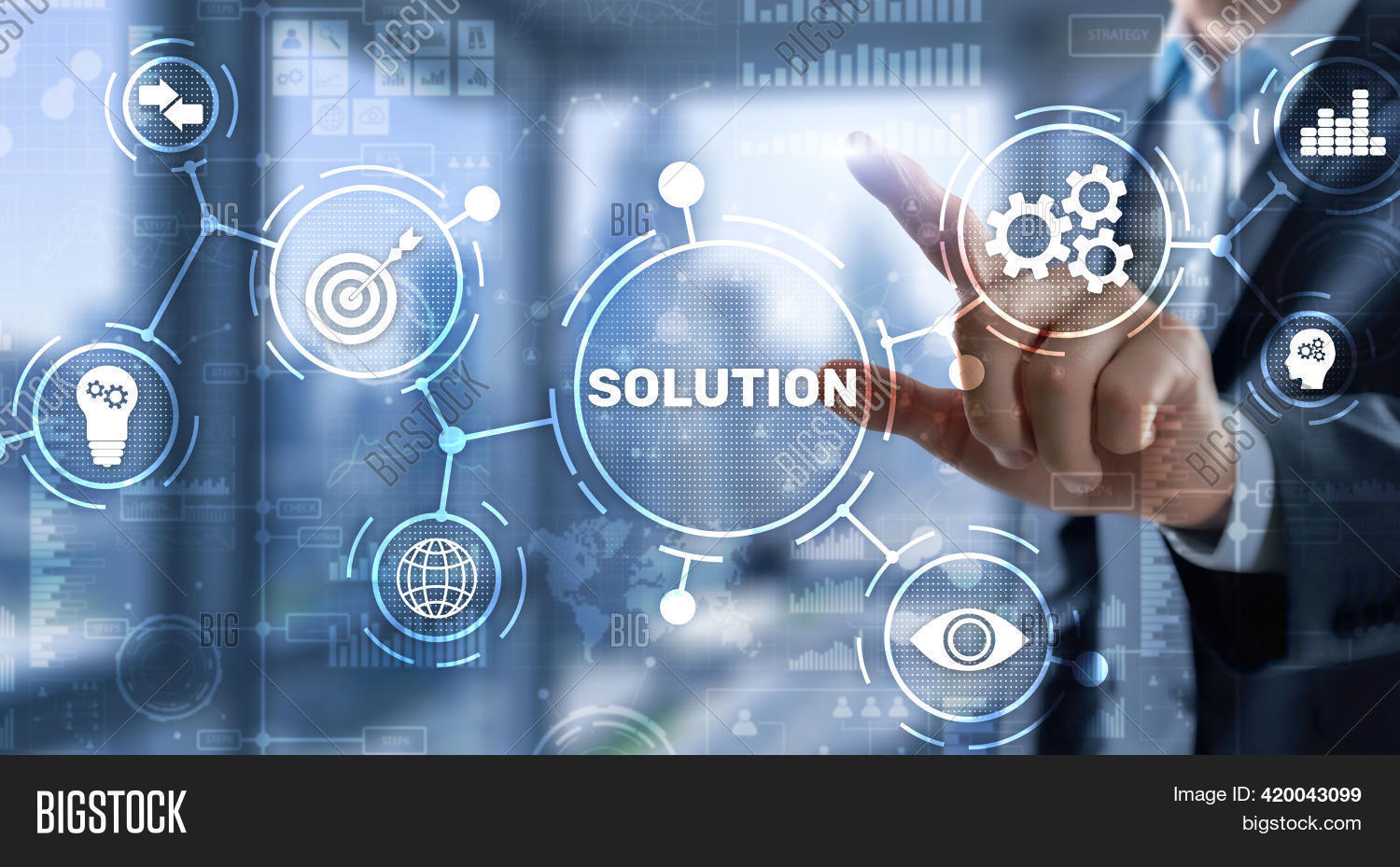 Solution. Businessman Image & Photo (Free Trial) | Bigstock