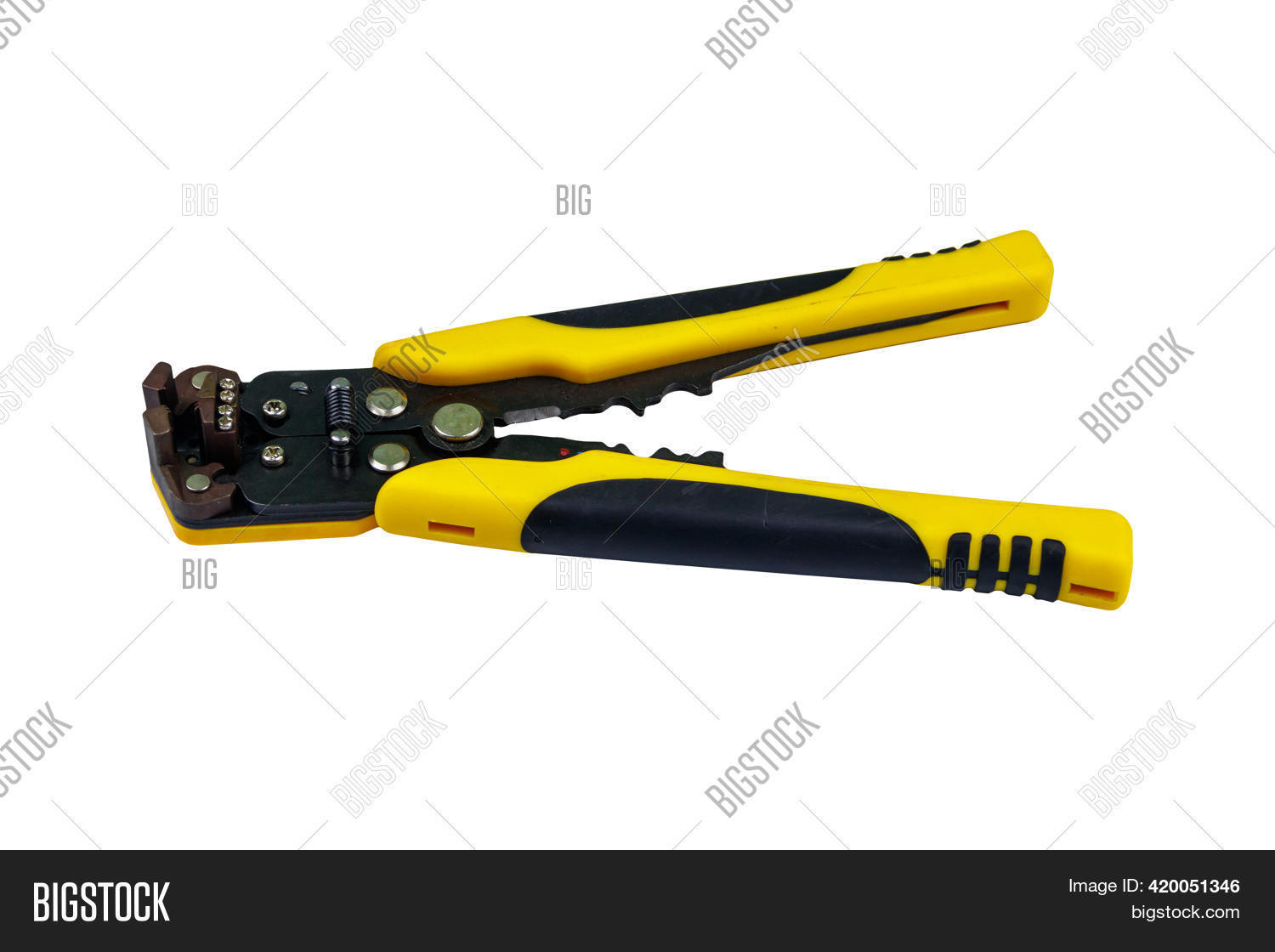 Wire Stripper Isolated Image & Photo (Free Trial) | Bigstock