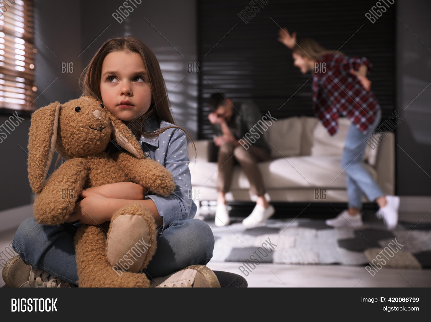 Couple Fighting Home, Image & Photo (Free Trial) | Bigstock