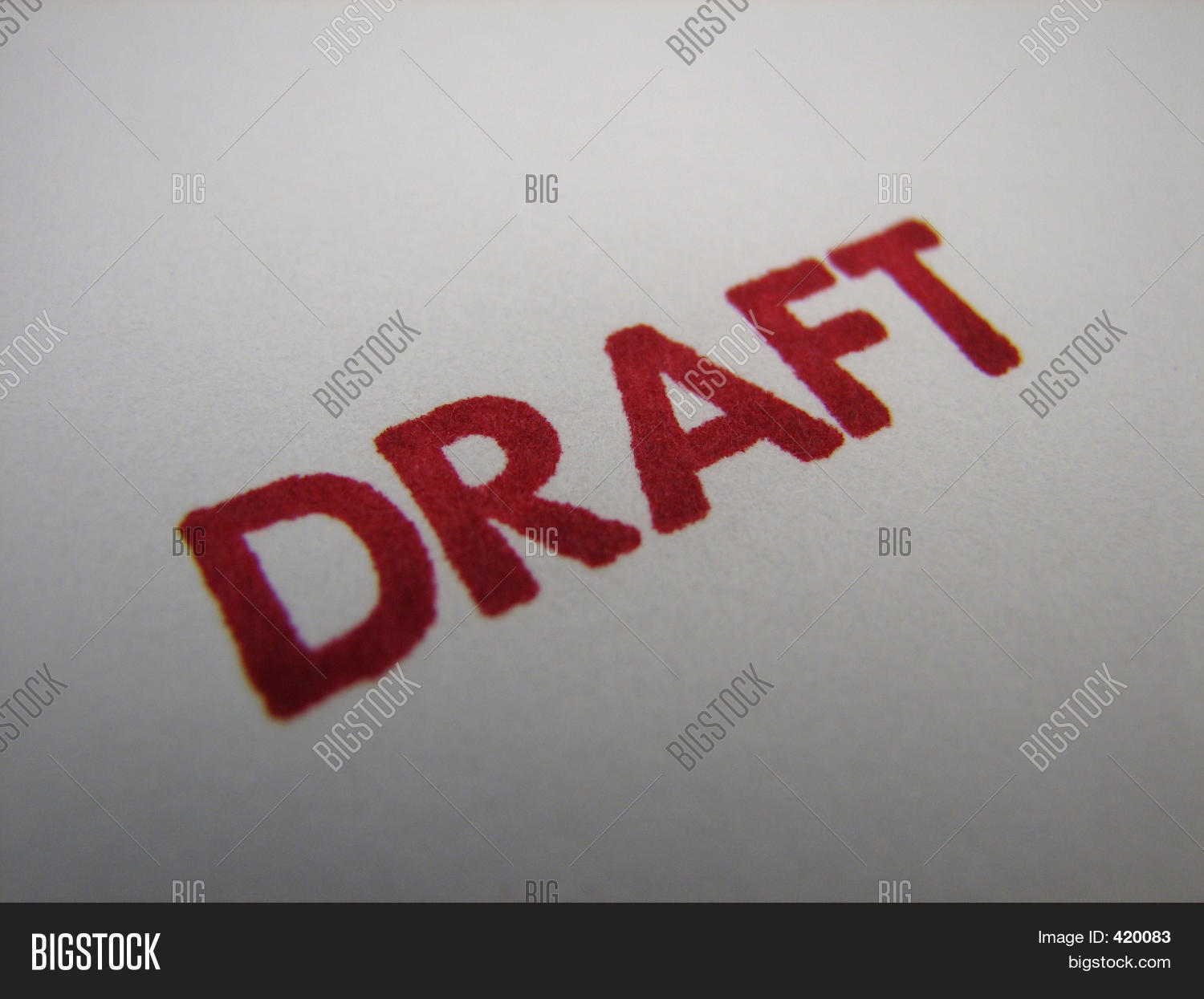 Draft Stamp Image & Photo (Free Trial) | Bigstock