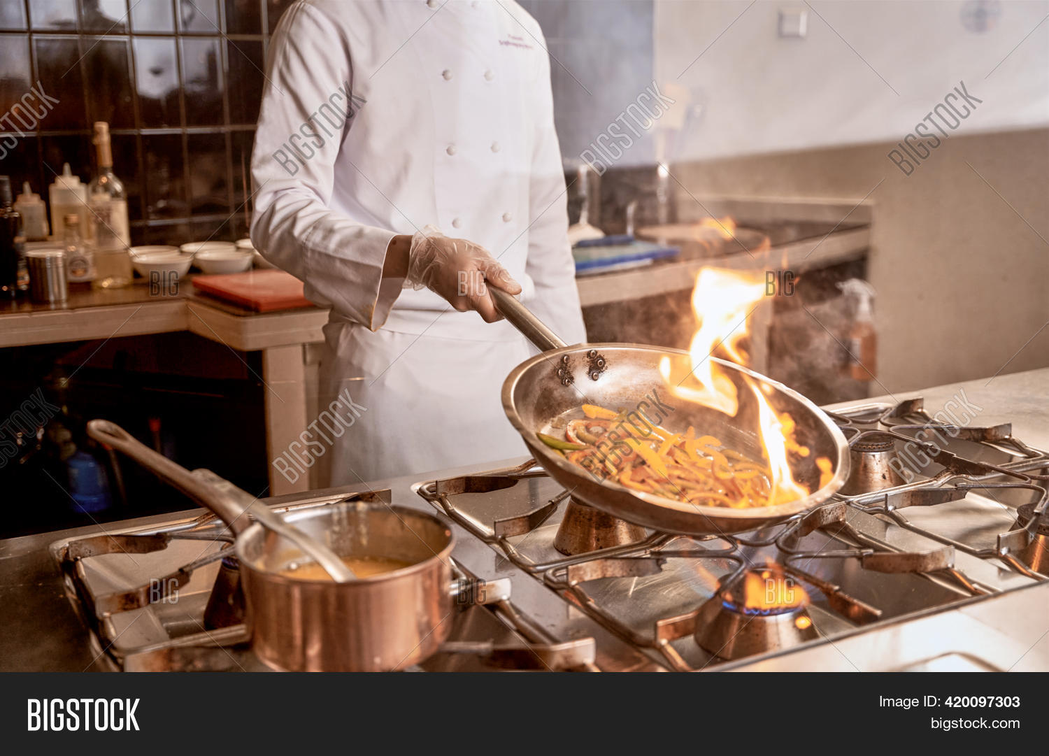 Person Using Flambe Image & Photo (Free Trial) | Bigstock