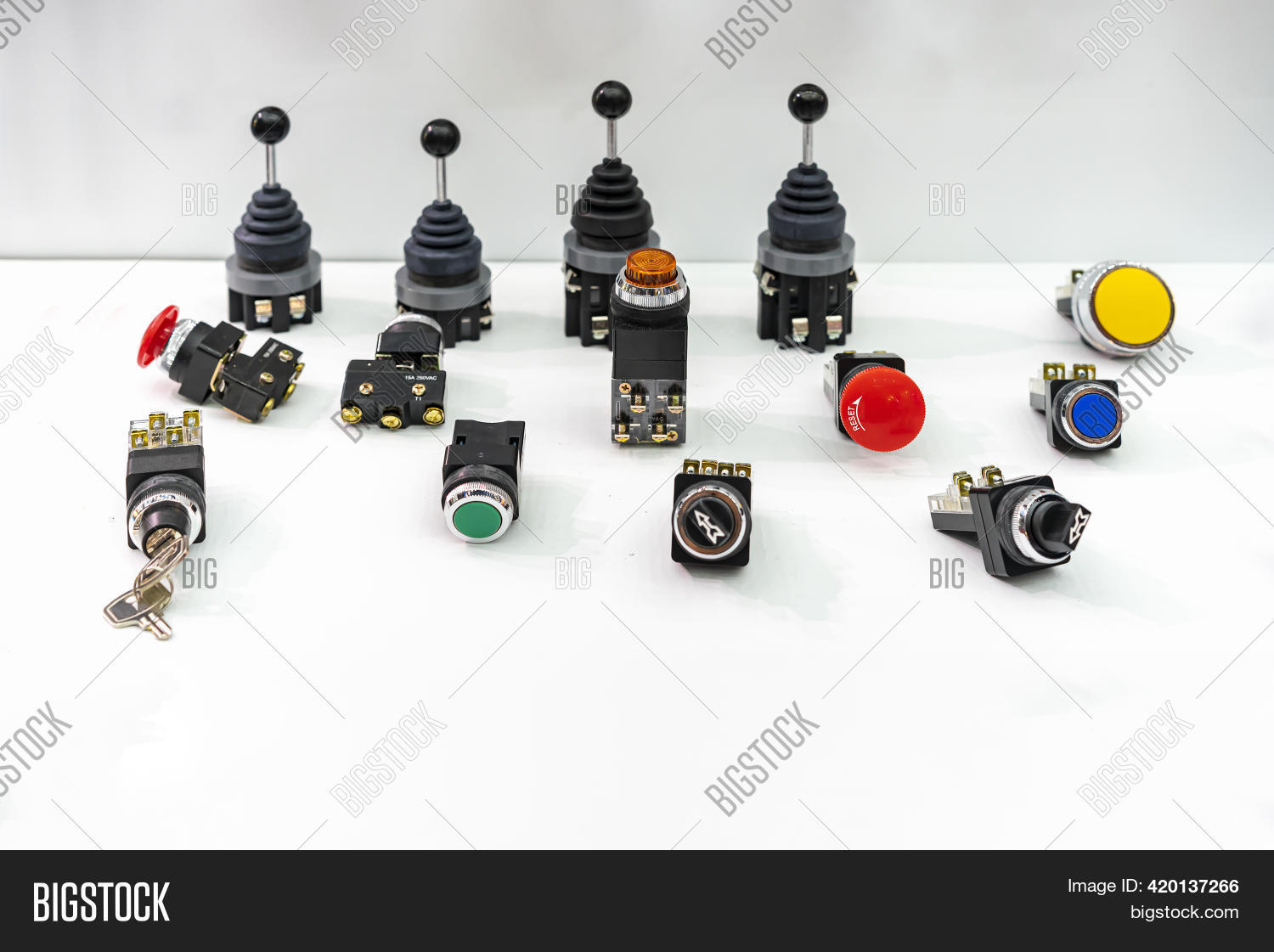 Various Push Button Image & Photo (Free Trial) | Bigstock