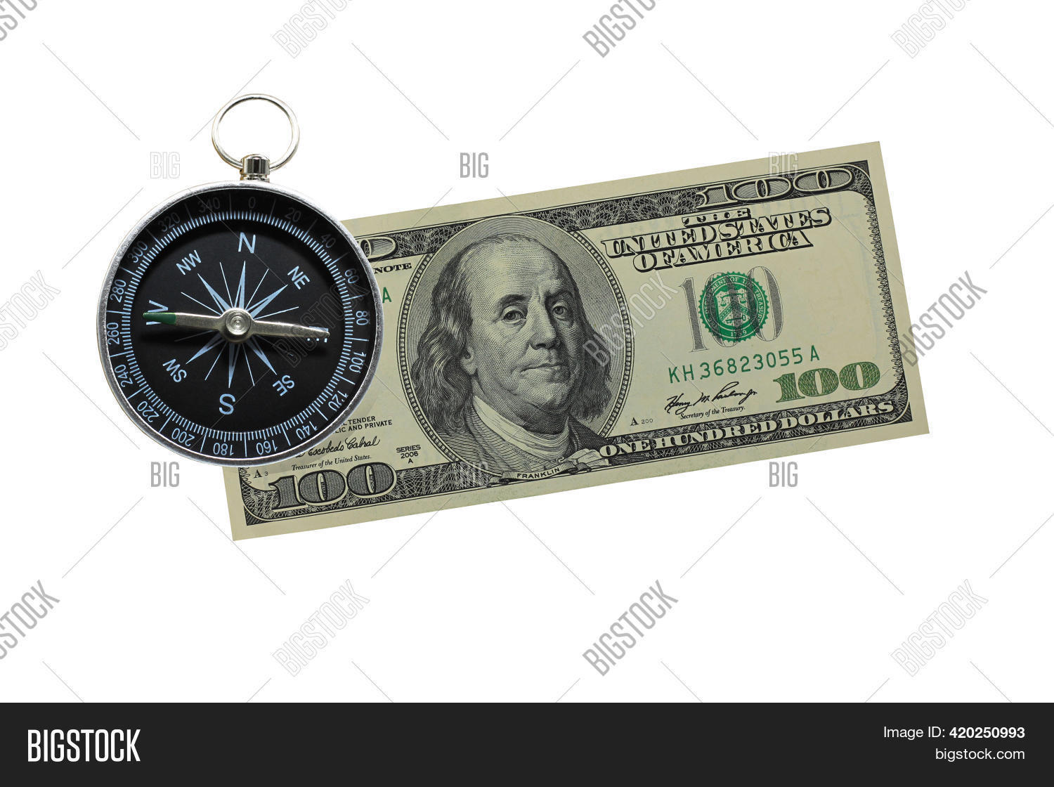 Round Compass On Paper Image & Photo (Free Trial) | Bigstock