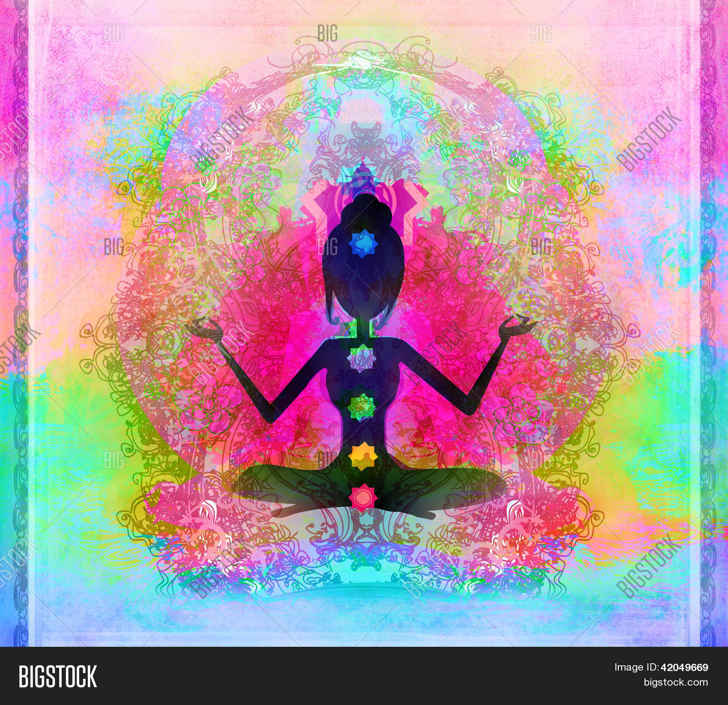 Yoga Lotus Pose. Image & Photo (Free Trial) | Bigstock