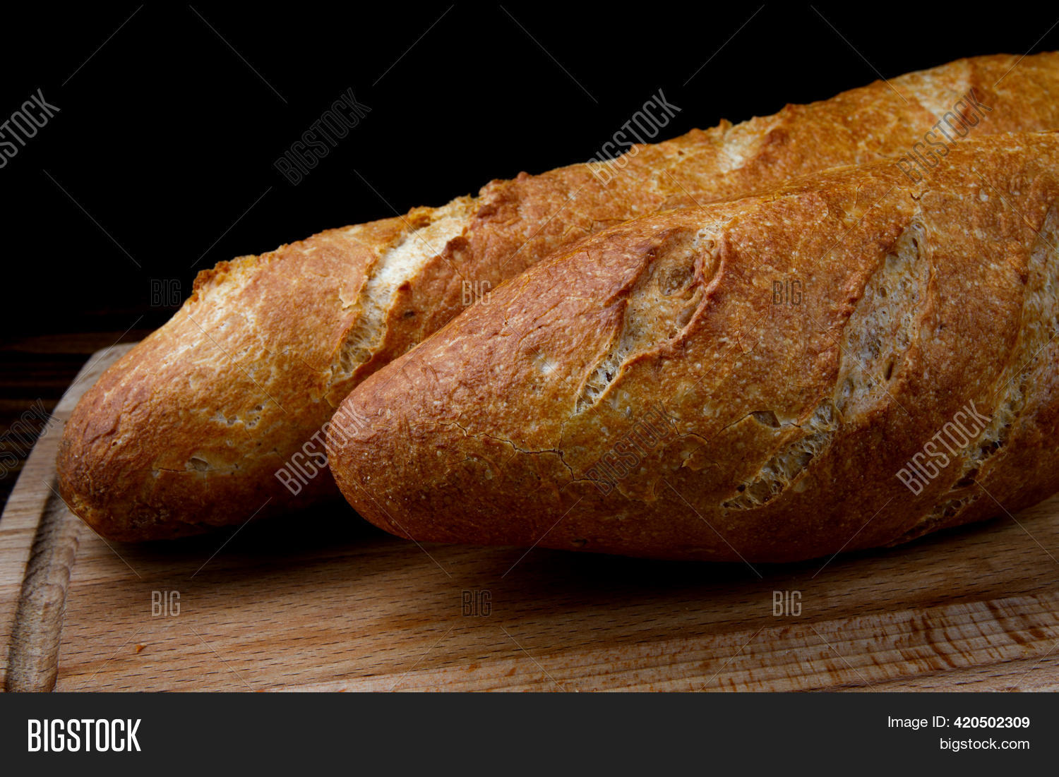 Two French Baguettes Image & Photo (Free Trial) | Bigstock