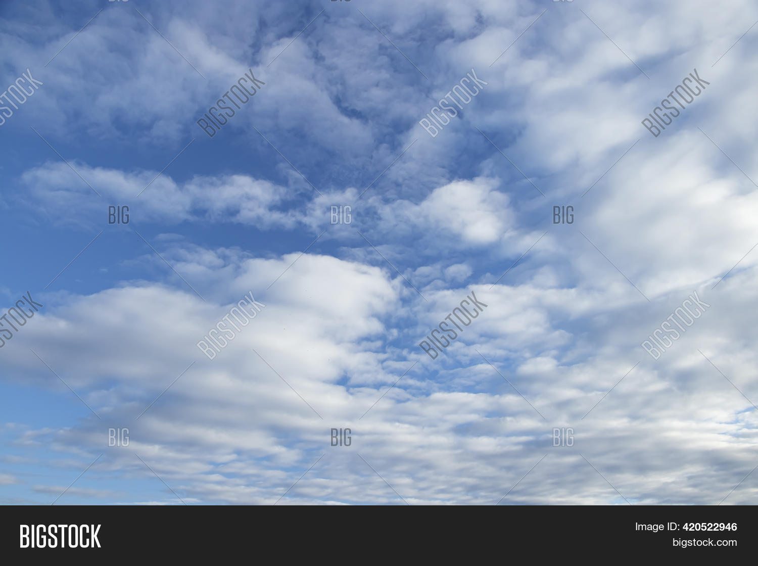 Spindrift Clouds. Blue Image & Photo (Free Trial) | Bigstock